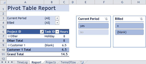 Excel Time Management Template Collection
