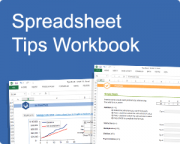 Learn Excel with the Spreadsheet Tips Workbook by Vertex42